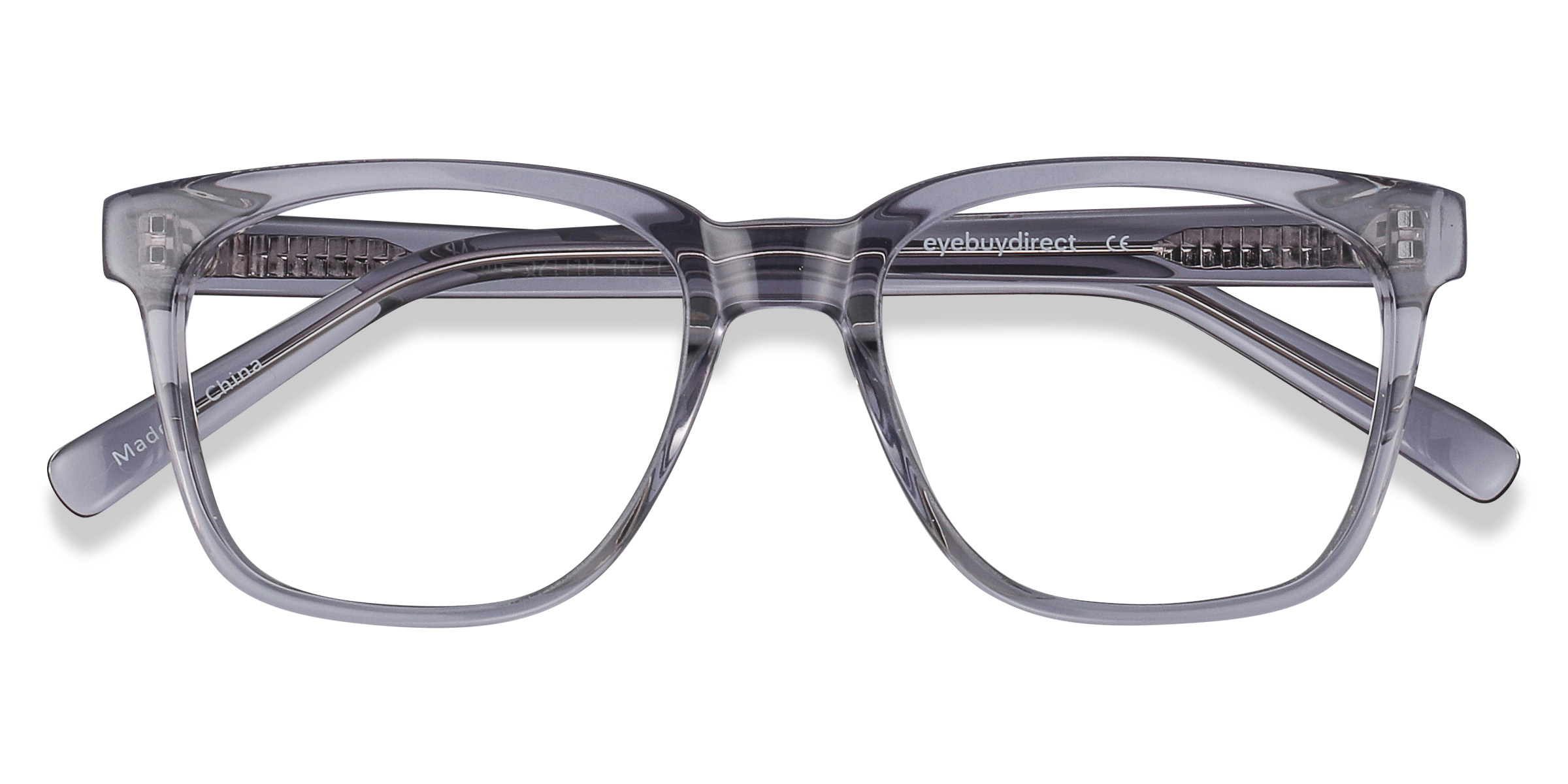 Gray Eyeglass Frames Clear And Gray Eyewear Eyebuydirect